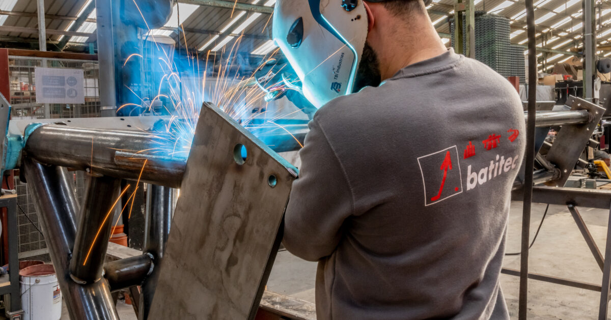 Un atelier de construction métallique made in Batitec